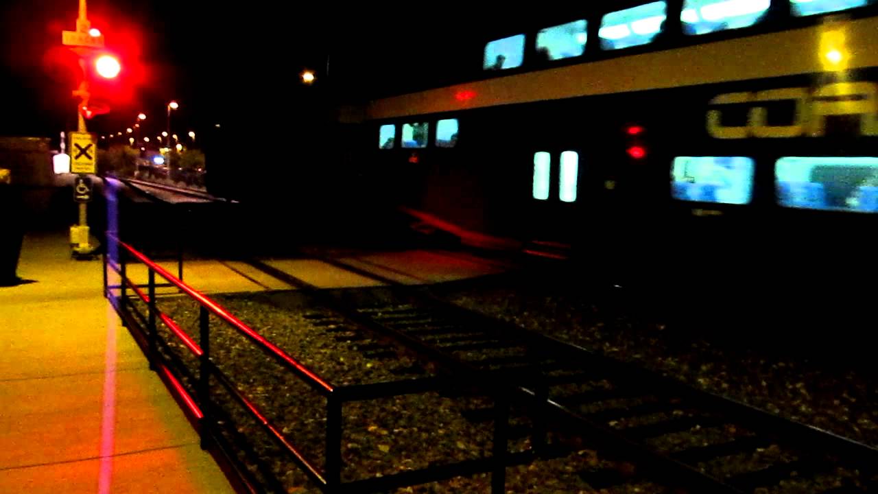Coaster #2105 & Coaster #2307 Depart From Sorrento Valley Station 01-26 ...