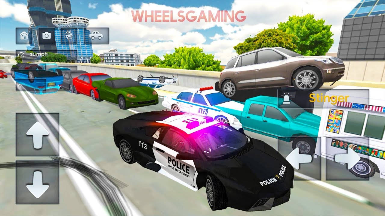 Speed Police Chase with Traffic Jam - Android Games - YouTube