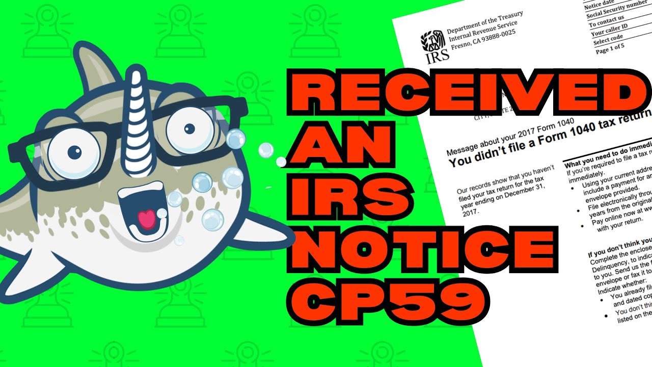 IRS Notice CP59: What It Is, What It Means, and How to Respond - YouTube