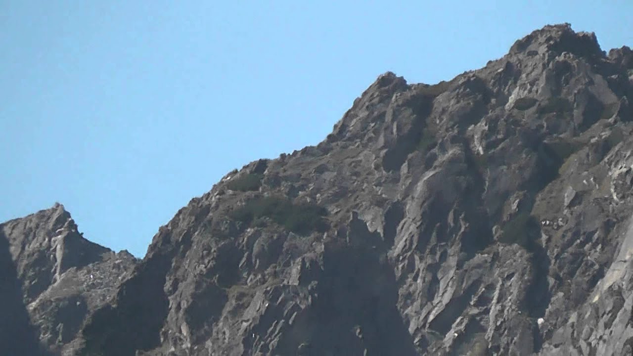 hrebene zo spaleniska(jahnaci, kezmarsky stit atd); vysoke tatry - YouTube