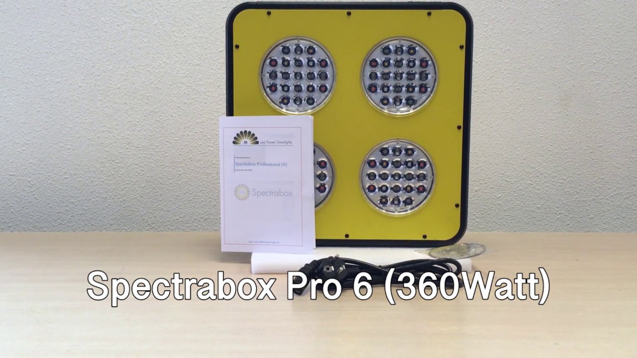 Spectrabox Pro 6 (360 Watt) Unboxing - YouTube