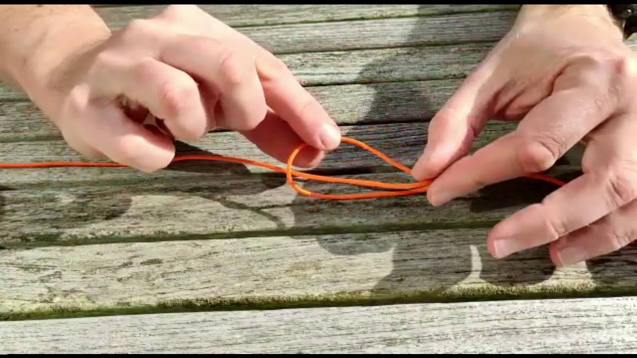 Learn many knots with just one overhand knot! - YouTube
