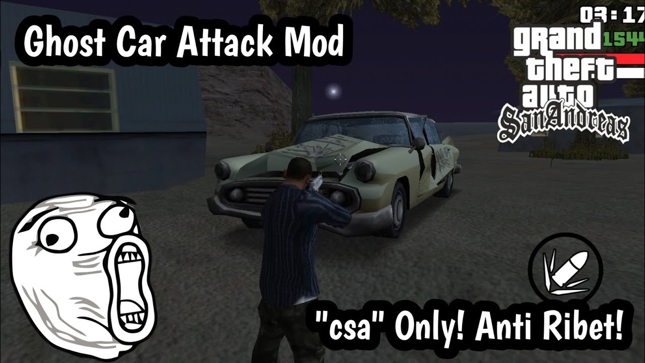 Ghost Car Attack Mod | GTA : San Andreas | Ucok's Life - YouTube