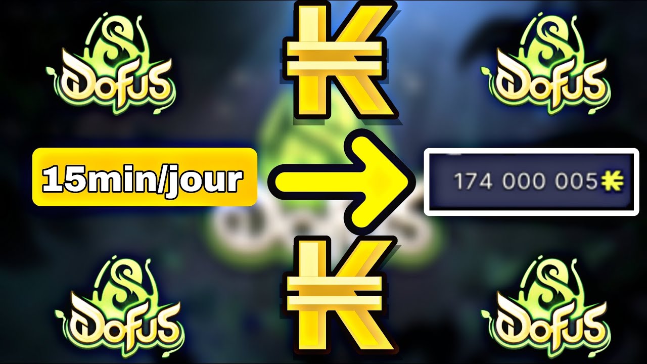Comment J'ai Fait Plus de 30m De Kamas Sur Dofus Unity En 15J - YouTube