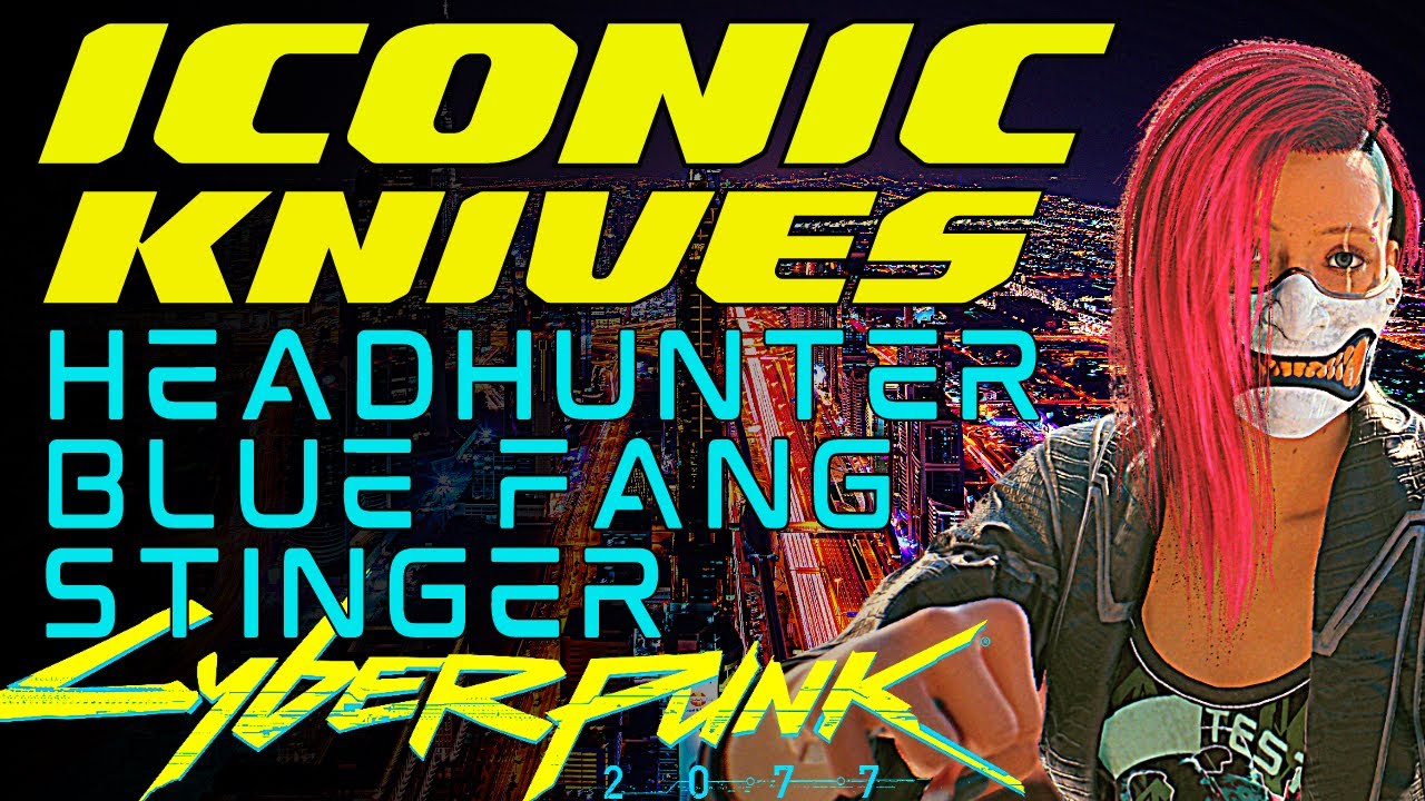 ICONIC KNIFE LOCATIONS | OP DAGGER DEALER PERK | Cyberpunk 2077 - YouTube