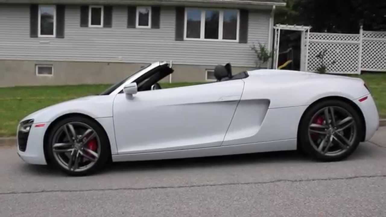 Audi R8 Spyder | Up close look and ride! - YouTube
