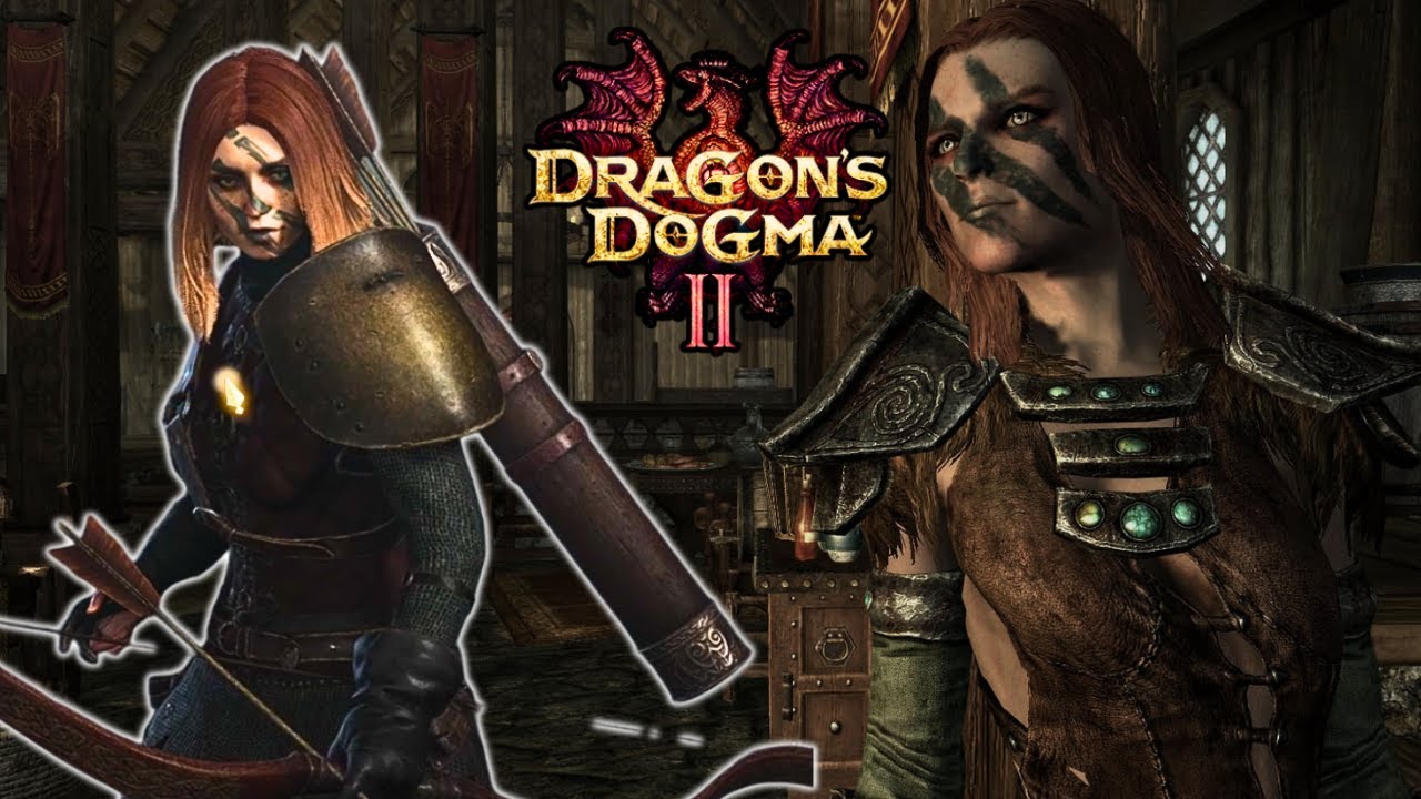 DRAGON'S DOGMA 2 ft SKYRIM - Aela the Huntress Character Creation - YouTube