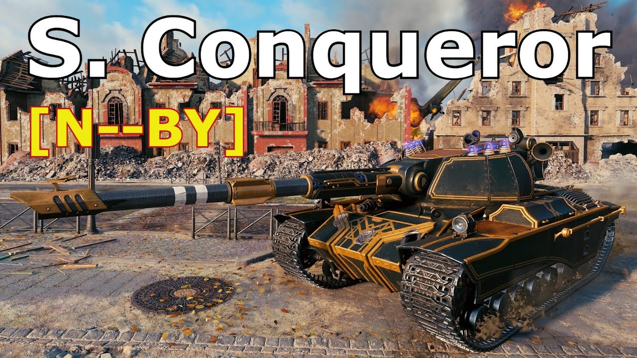 World of Tanks Super Conqueror - 4 Kills 10K Damage - YouTube