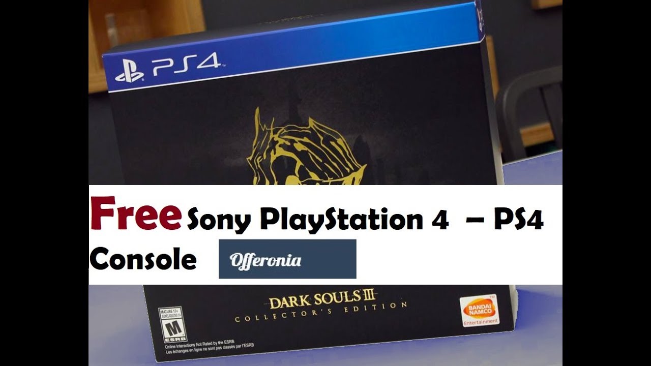 How To Get Free Sony PlayStation 4 - PS4 Console - YouTube