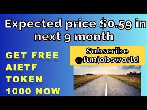 AIETF free 10000 Token just sign up link available in description #short #shorts #youtube # ...