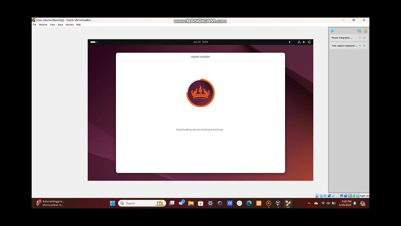 Proses Instalasi OS Linux Ubuntu Menggunakan VirtualBox - YouTube