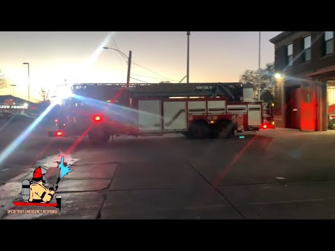 Detroit Fire Department Ladder 23 Responding PRIORITY 1 STILL ALARM ...