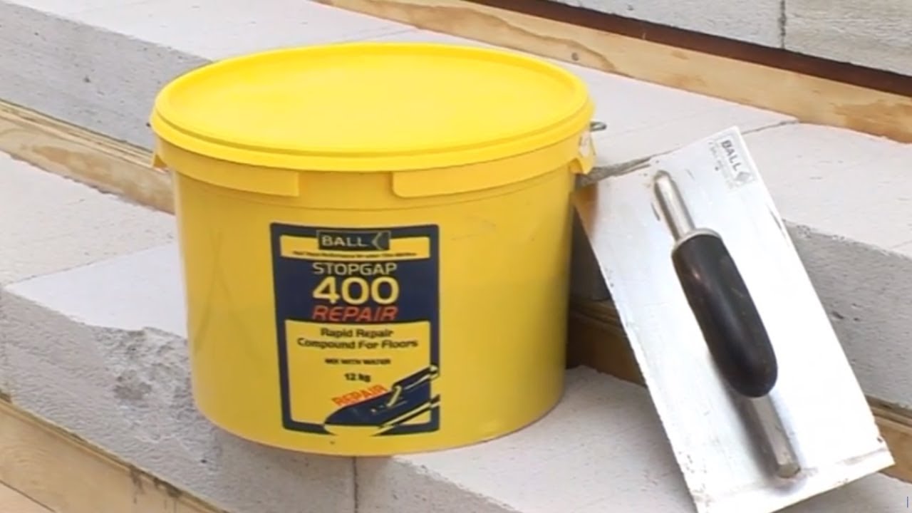 How to mix and apply Stopgap 400 Repair - Rapid Repair Compound for ...