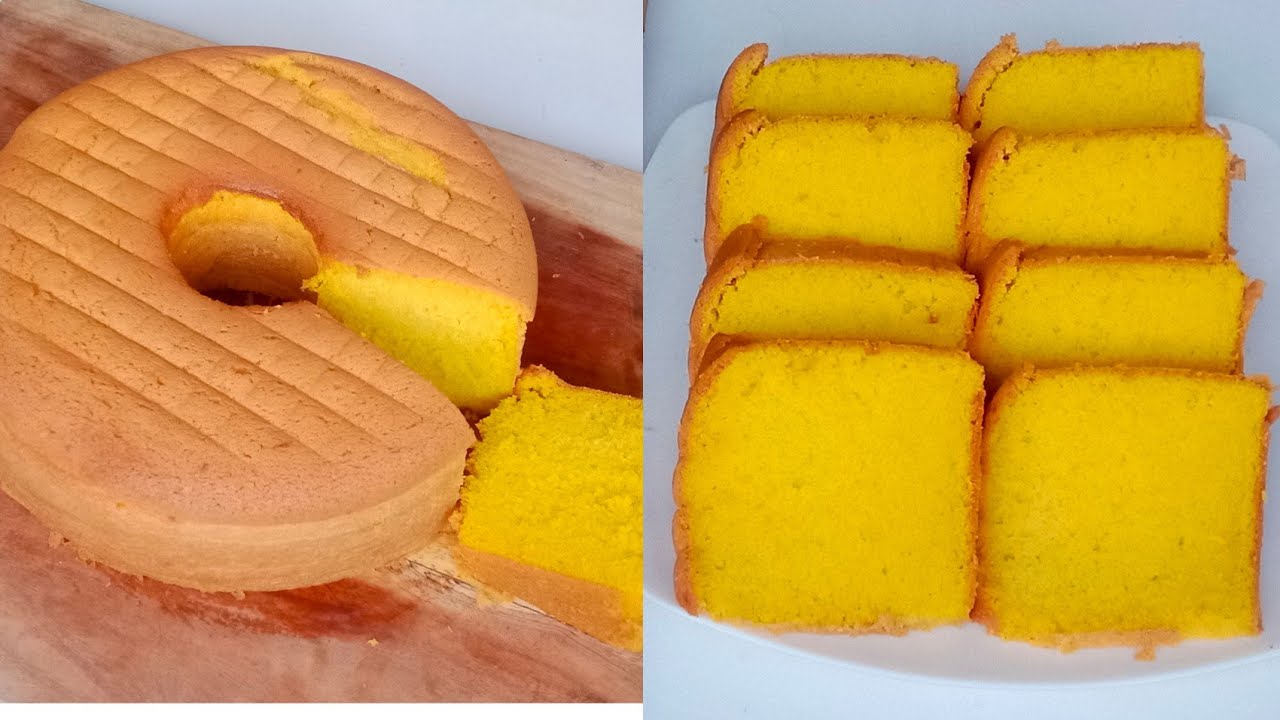 Resep Bolu Labu Kuning | Cara membuat bolu labu kuning panggang yang ...