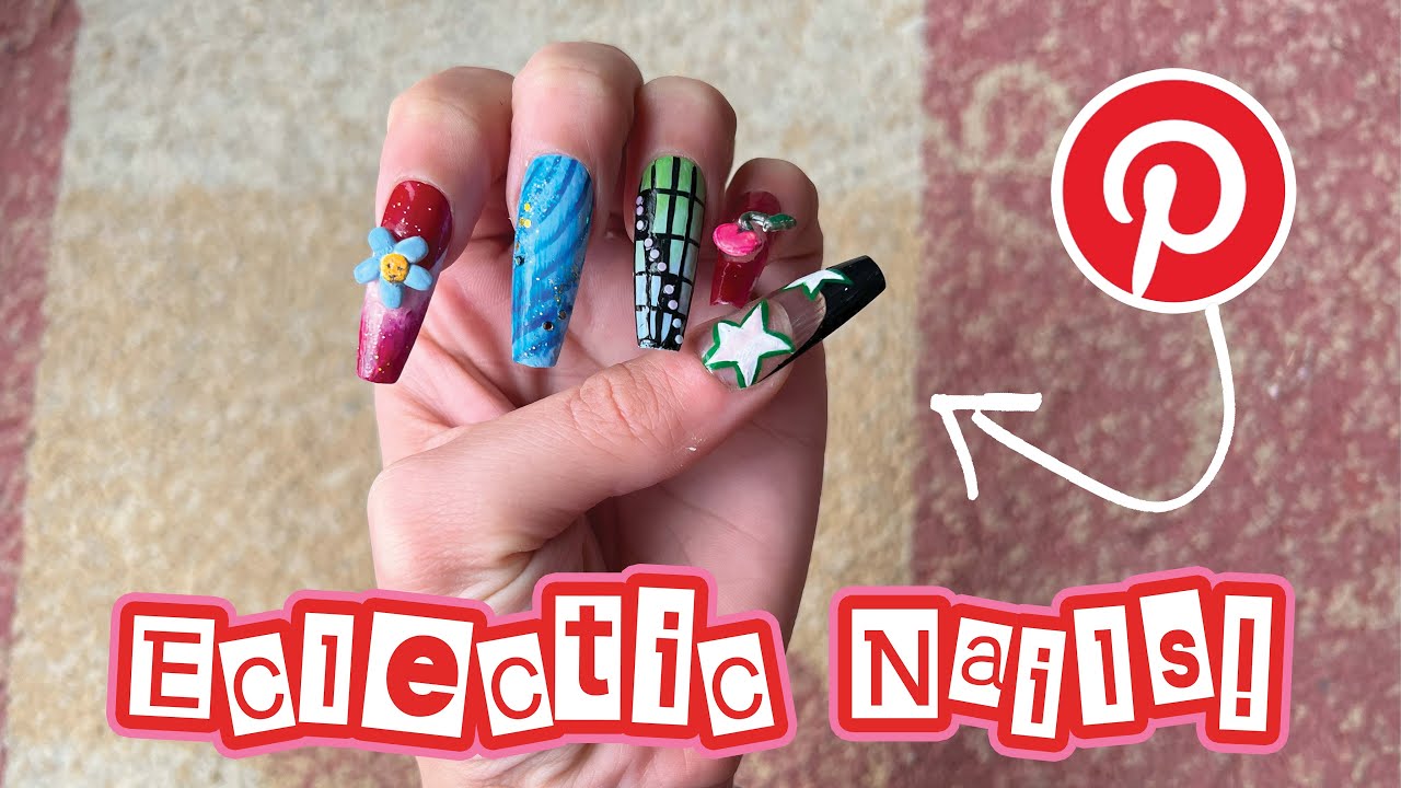 🎲Getting random nail designs from Pinterest!🎲 - YouTube