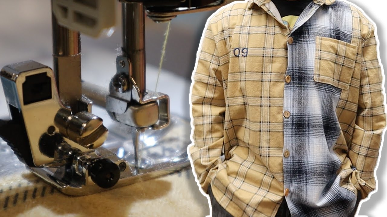 DIY Custom Made Flannel! Handmade from scratch $320?! - YouTube