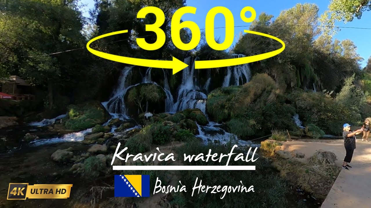🇧🇦 Discover Kravica Waterfall in 360 VR | Bosnia ’s Hidden Natural ...