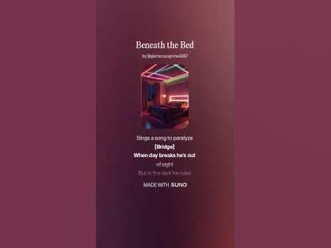 Beneath My bed - YouTube