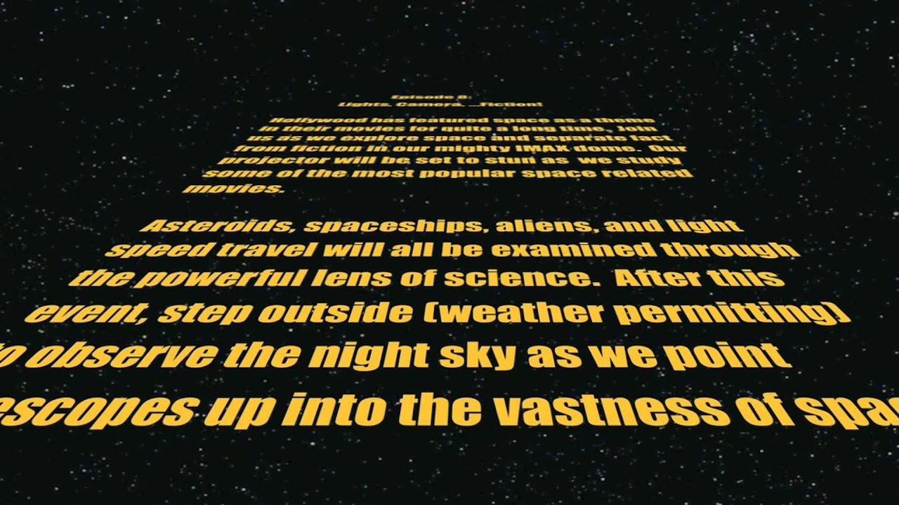 LiveSky: Lights, Camera, Fiction! - YouTube