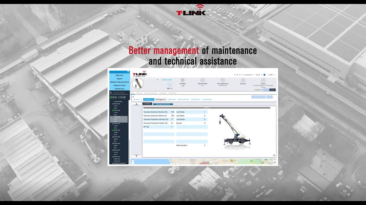 Terex T-LINK Telematics Platform for rough terrain cranes - YouTube