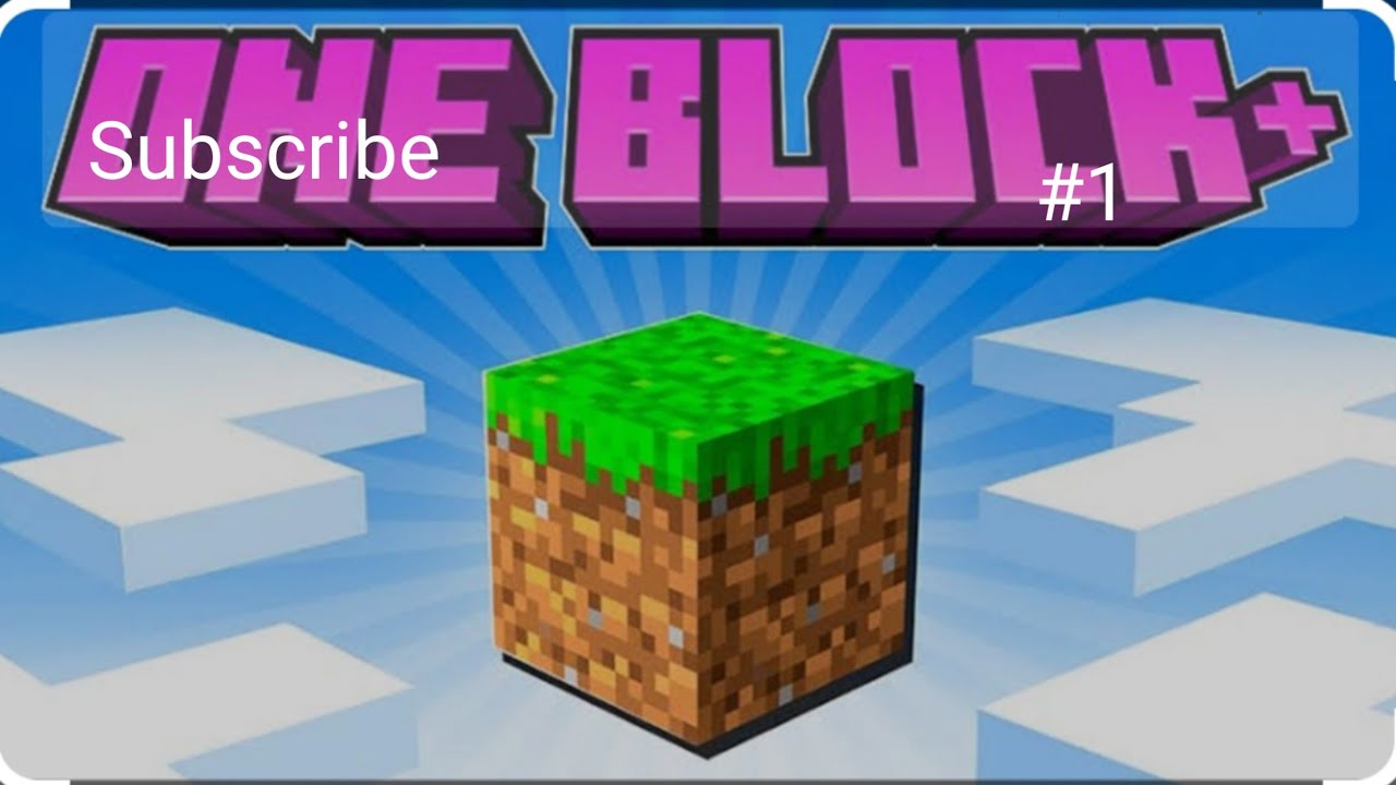 Minecraft One Block Episode 1 - YouTube