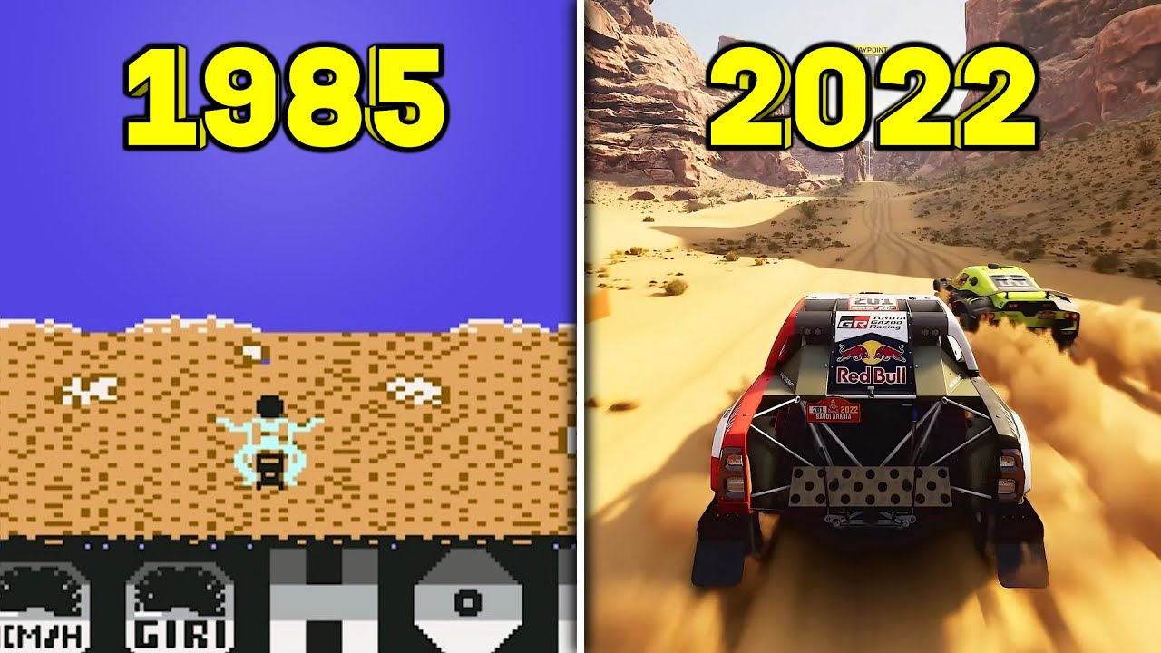 Evolution Of Dakar Rally Games [1985-2022] - YouTube