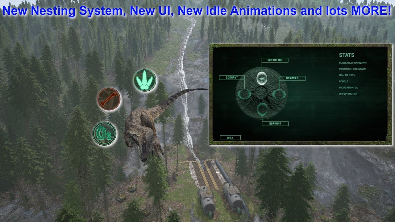 The Isle - New Nesting System, New UI, New Idle Animations and lots ...