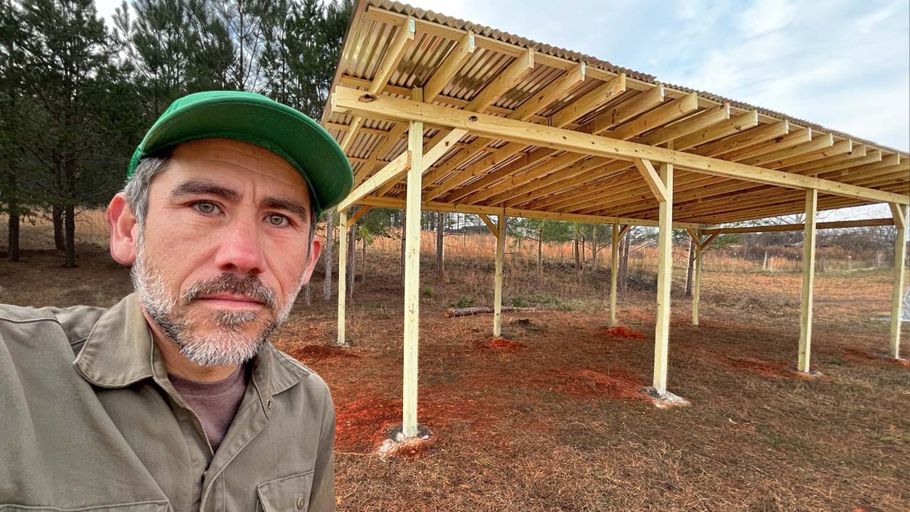 Expanding Farm Production with a Bigger Permanent Shelter - YouTube