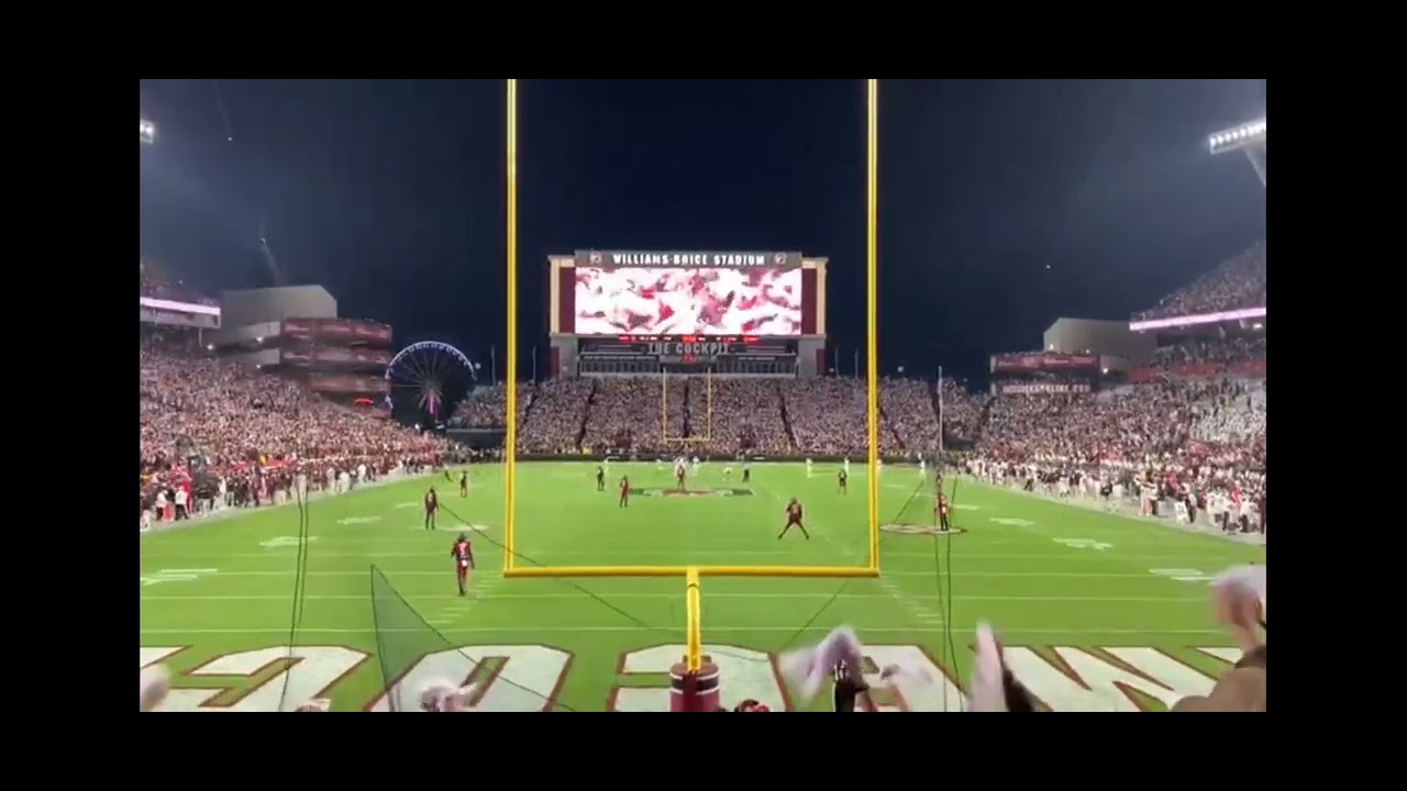 Gamecocks vs A&M 2022 with Sandstorm - YouTube