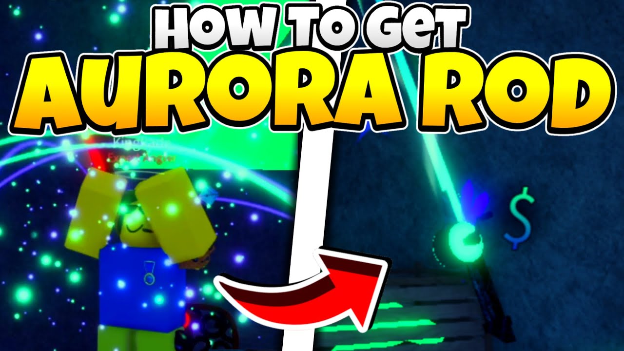 How To Get The Aurora Rod In Fisch - YouTube