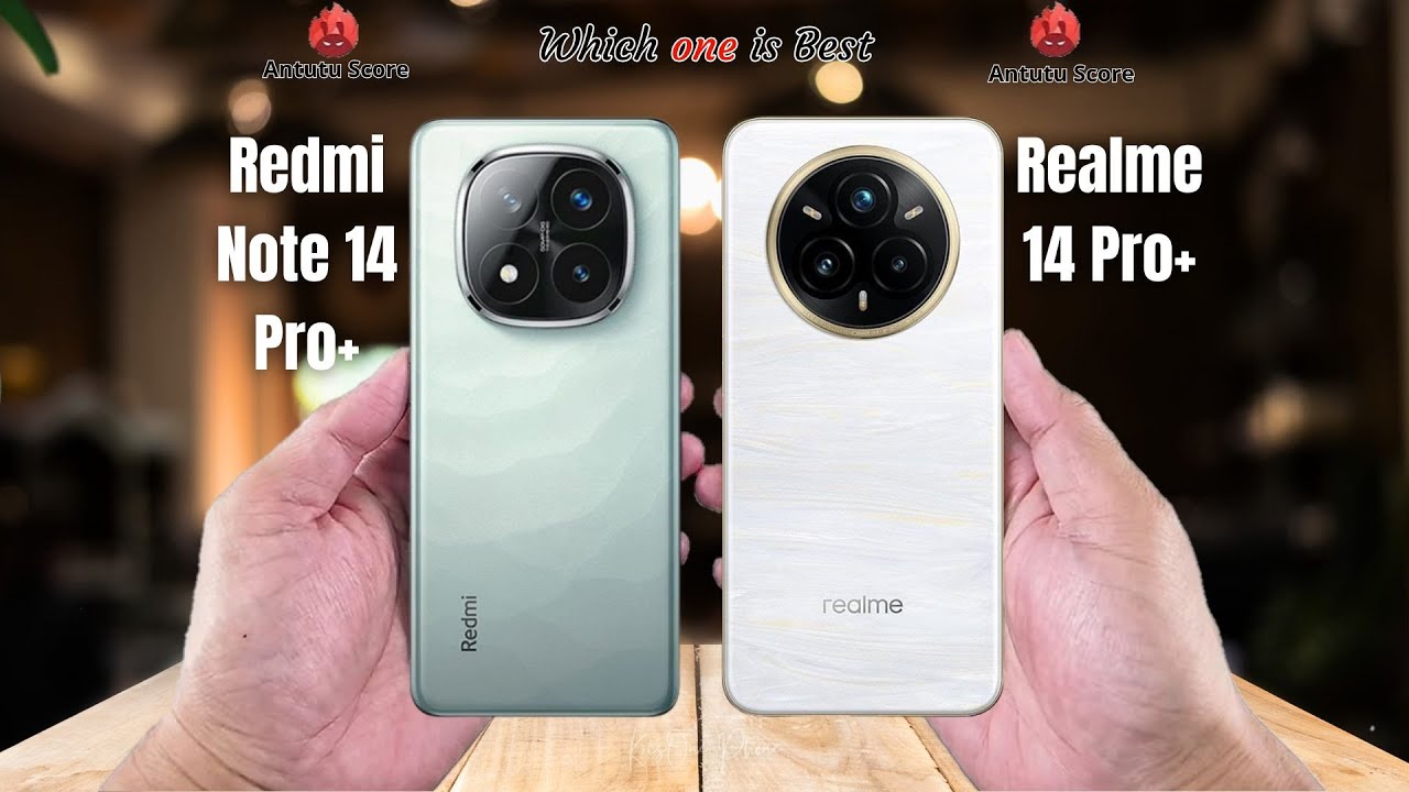 Redmi Note 14 Pro Plus 5G vs Realme 14 Pro Plus Full comparison ⚡Which ...