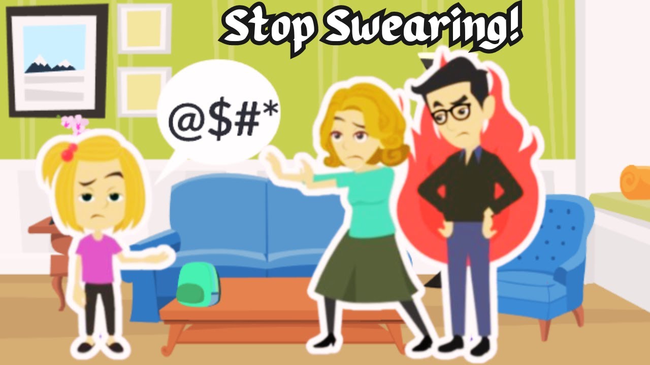 Cartoon characters swearing | Stop swearing Cheeky Sofie | Cuss Bad ...
