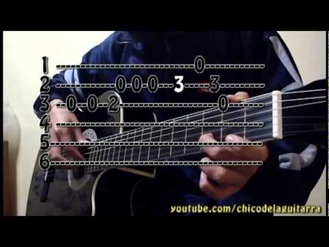 Aprende a tocar Color Esperanza - Diego Torres en Guitarra - YouTube