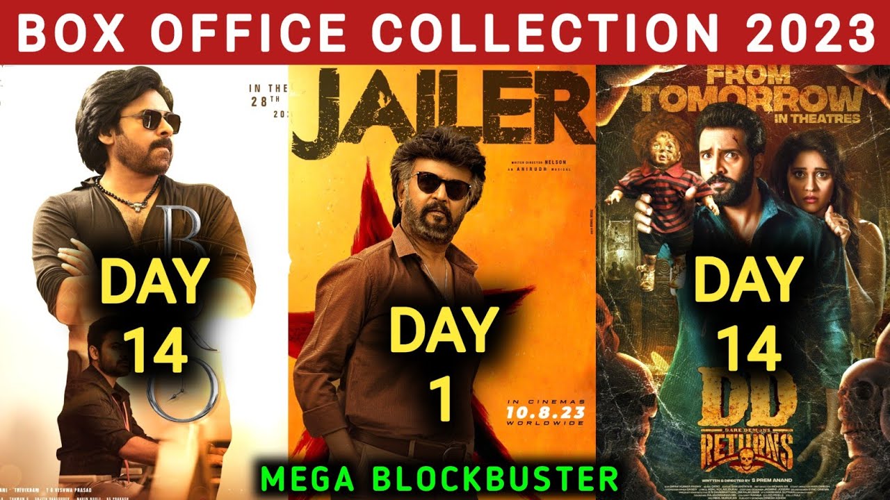 Jailer Box Office Collection | Bro Box Office Collection | DD Returns ...