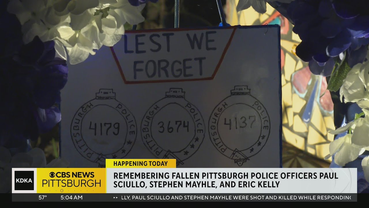 Remembering fallen Pittsburgh Police officers Paul Sciullo, Stephen ...