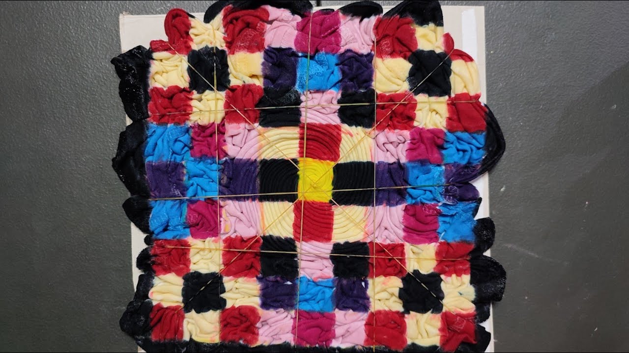 TIE-DYE Concept: PIXELATED SPIRAL SCRUNCH | Meo Faustino 🇵🇭 - YouTube