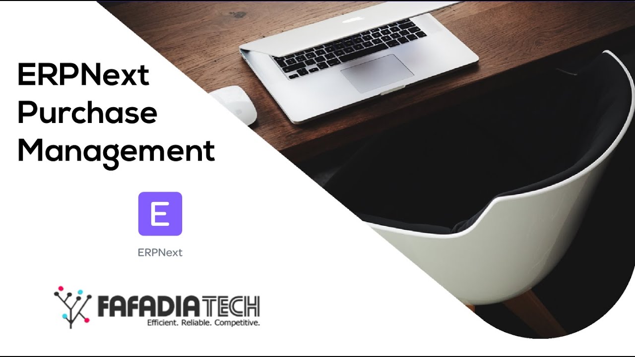 ERPNext Purchase Management - YouTube