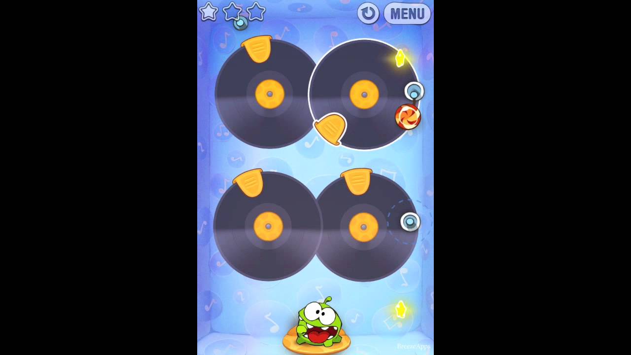 Cut the Rope Level 11-18 DJ Box Walkthrough 3-Star Gameplay - YouTube