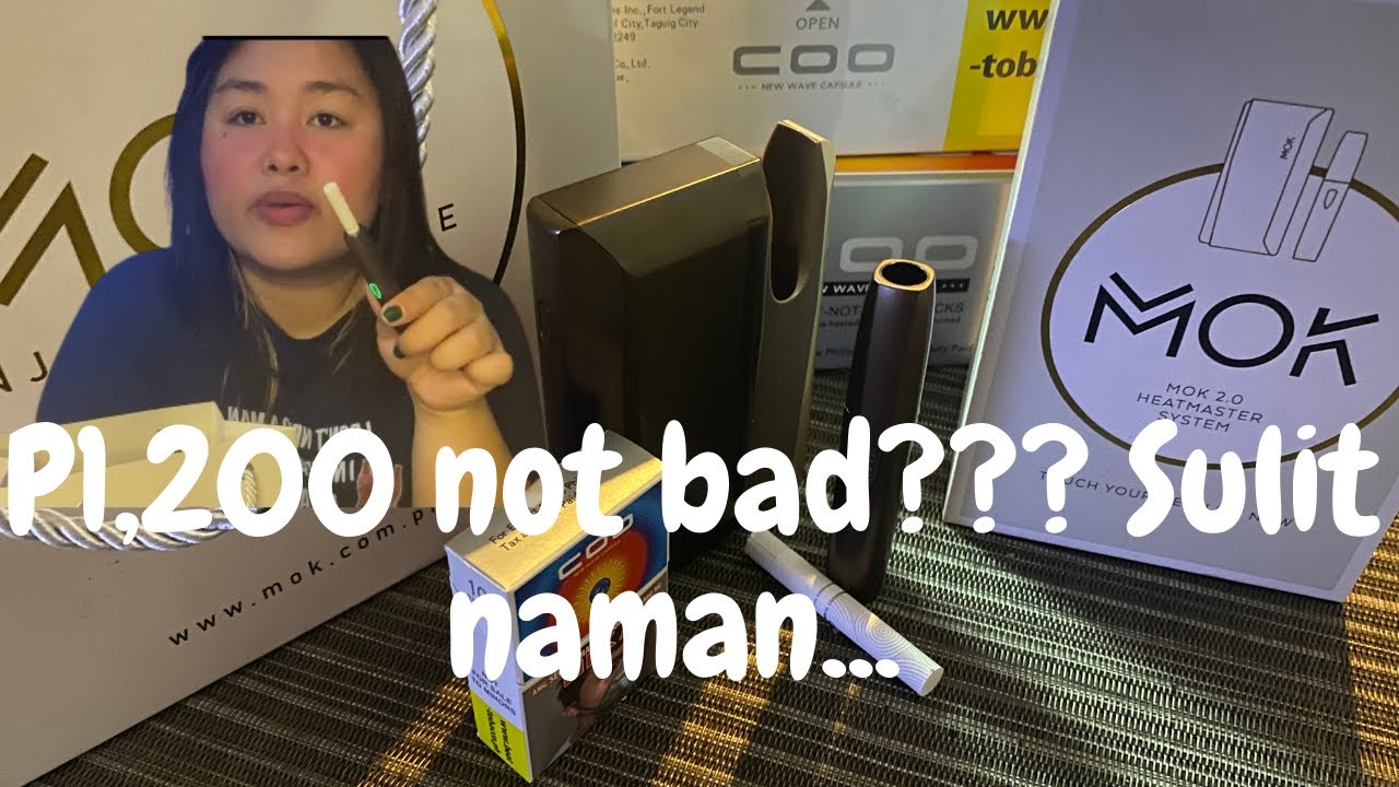 MOK 2.0 Heat not Burn | Unboxing | Review | Less smell? - YouTube