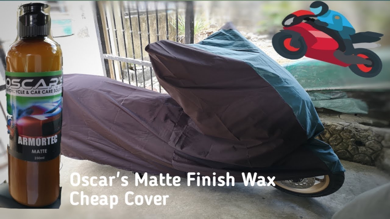 Oscar's Armortec Matte Wax Solution on Nmax Matte Black & Motorcycle ...