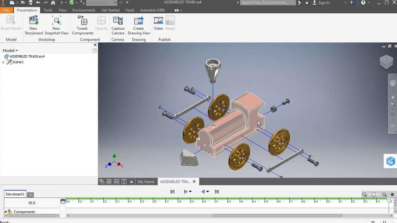 TRAIN Exploded View - YouTube