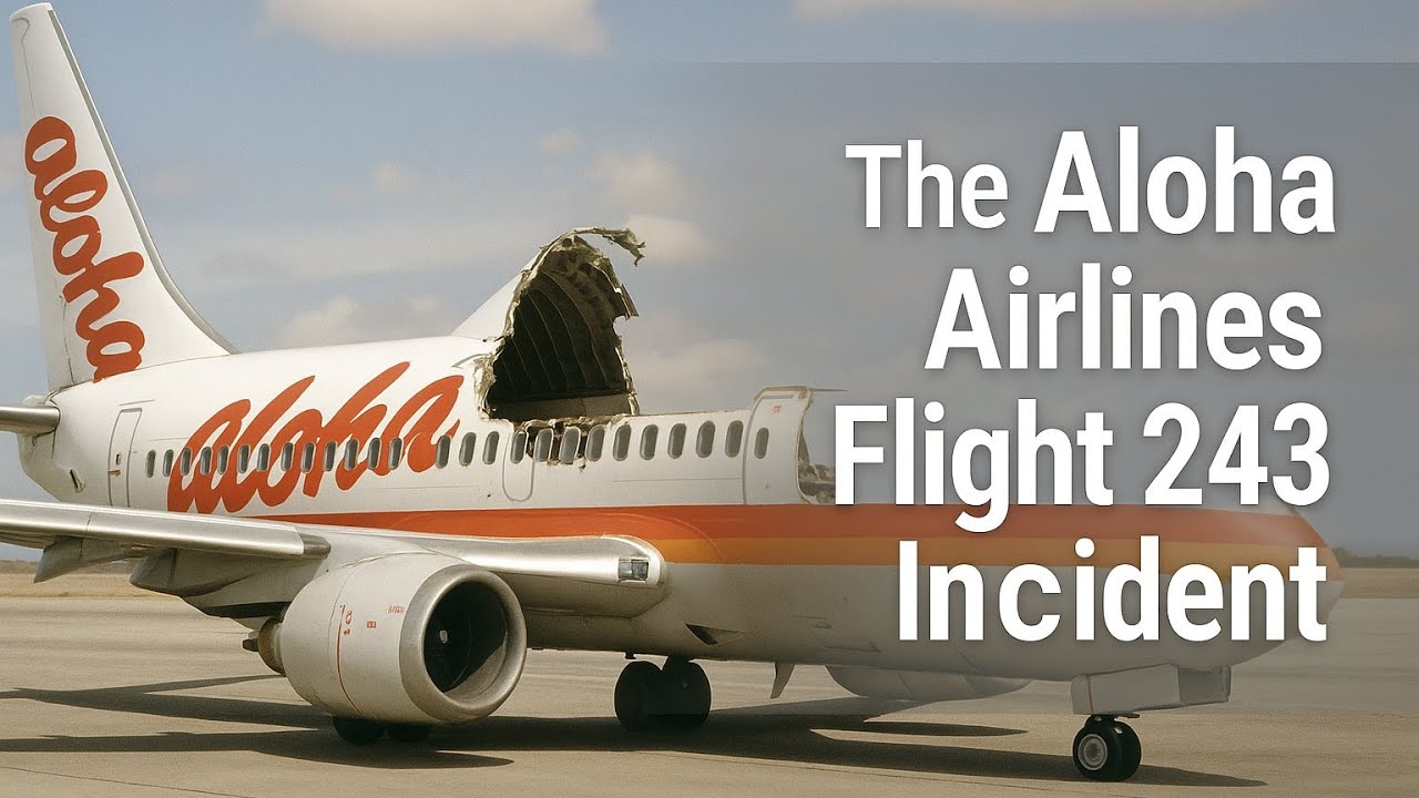 The Aloha Airlines Flight 243 Incident (1988, Hawaii) – The plane that ...