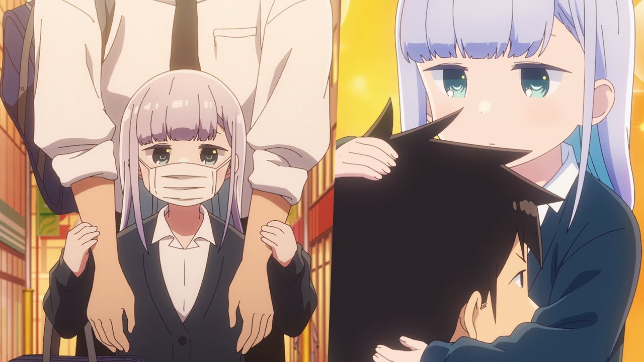 Cabezazo y abrazos uwu 💜 - Episodio 2 Aharen-san wa Hakarenai - YouTube