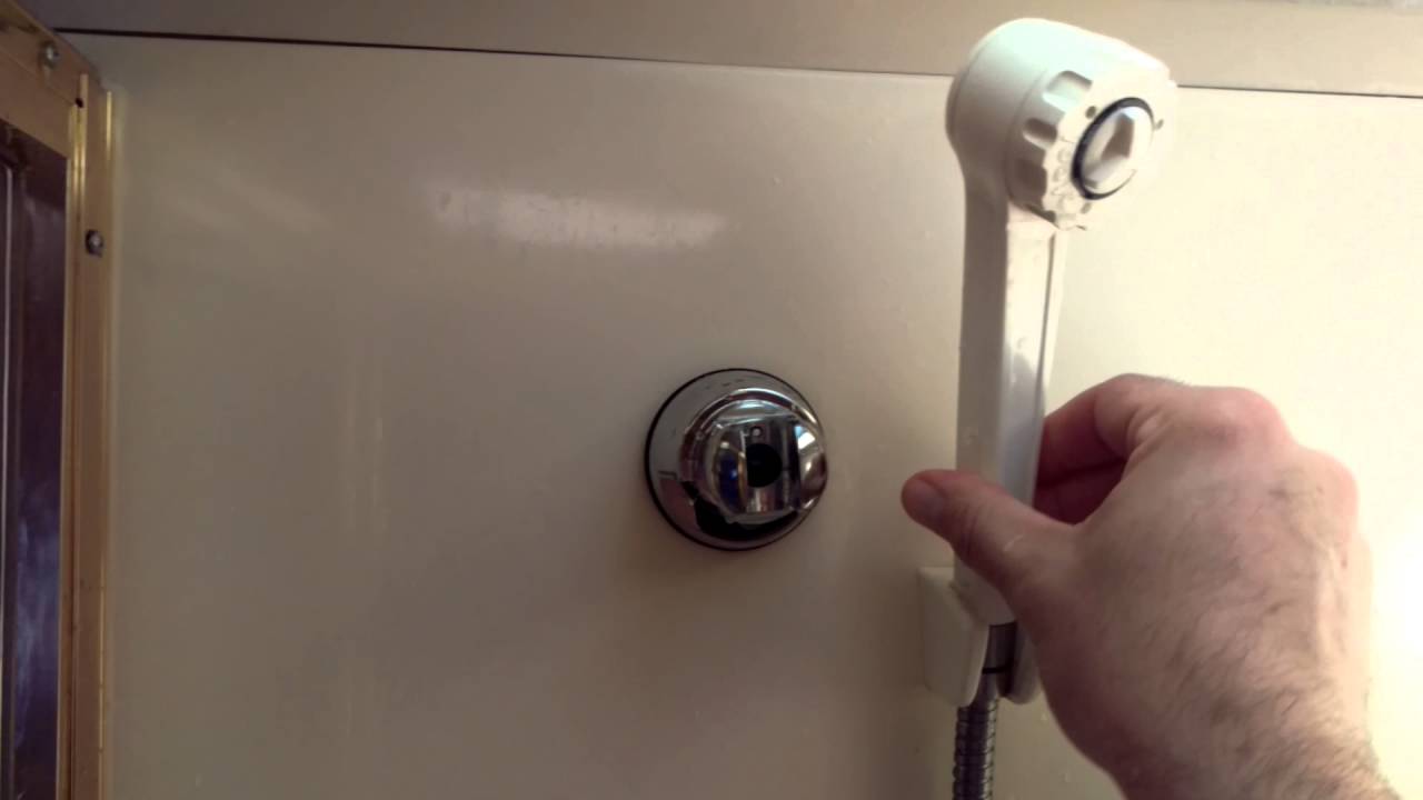 Quick Tip: $10 Tall RV Shower and Moisture Control - YouTube