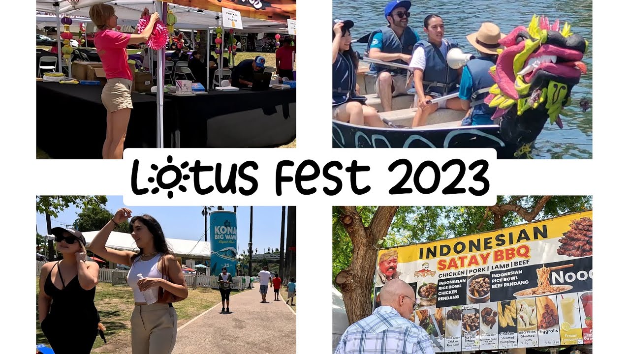 Lotus Fest 2023 at Echo Park - YouTube