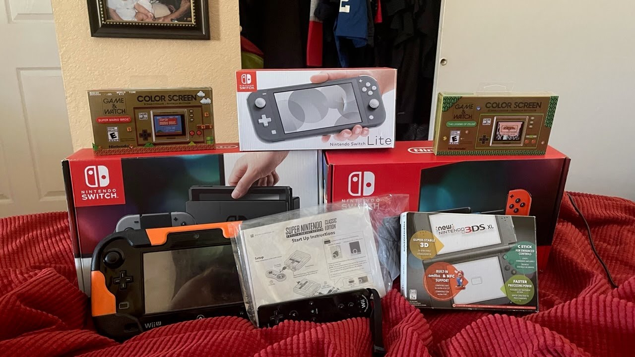 My Nintendo Console Collection 2023 - YouTube