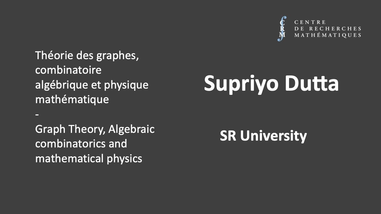 Supriyo Dutta: Constructing cospectral graphs using partial transpose ...