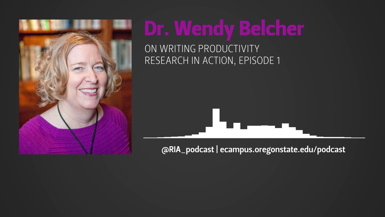 RIA podcast episode 1: Dr. Wendy Belcher - YouTube