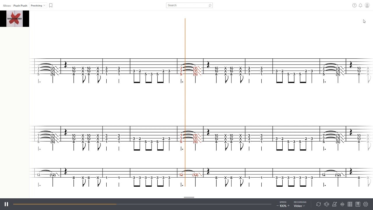 Bang Camaro - Push Push Lady Lightning Guitar and Bass Tabs - YouTube