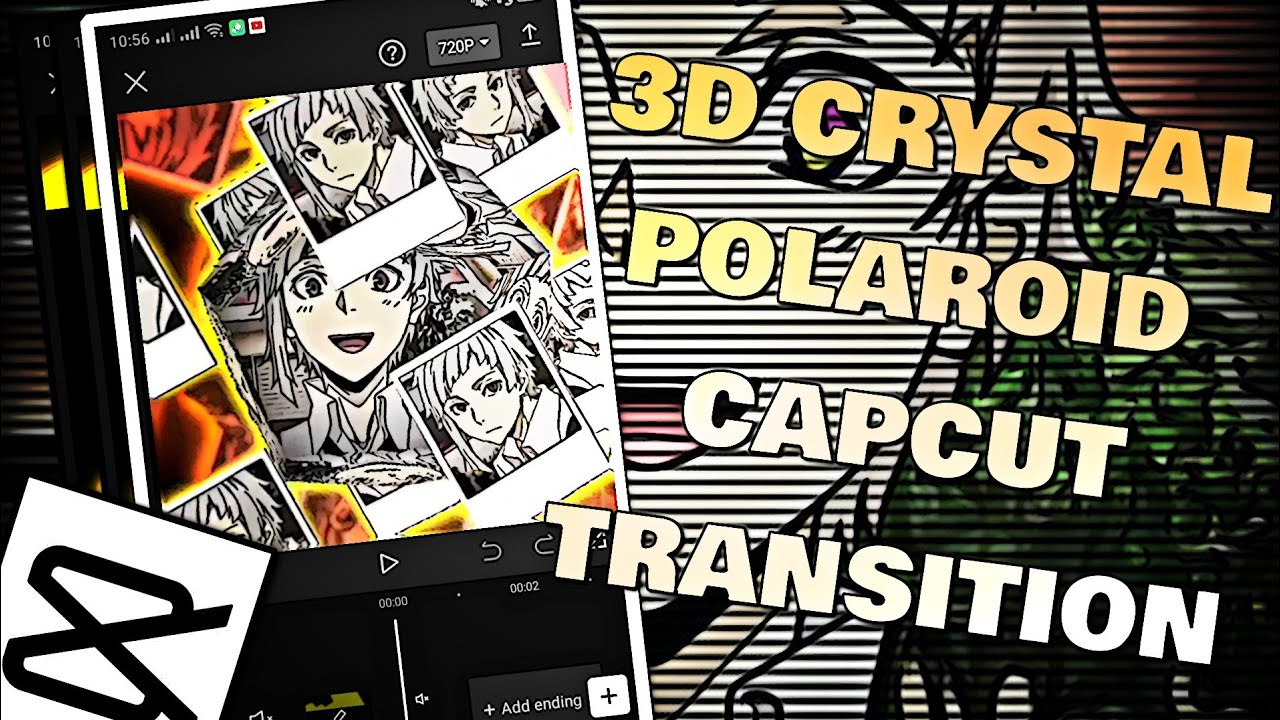 How To Edit on CapCut | 3D Crystal Polaroid CapCut Transition // CAPCUT TUTORIAL - YouTube